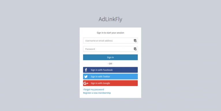 AdLinkFly - Encurtador de URL monetizado - Mercado D